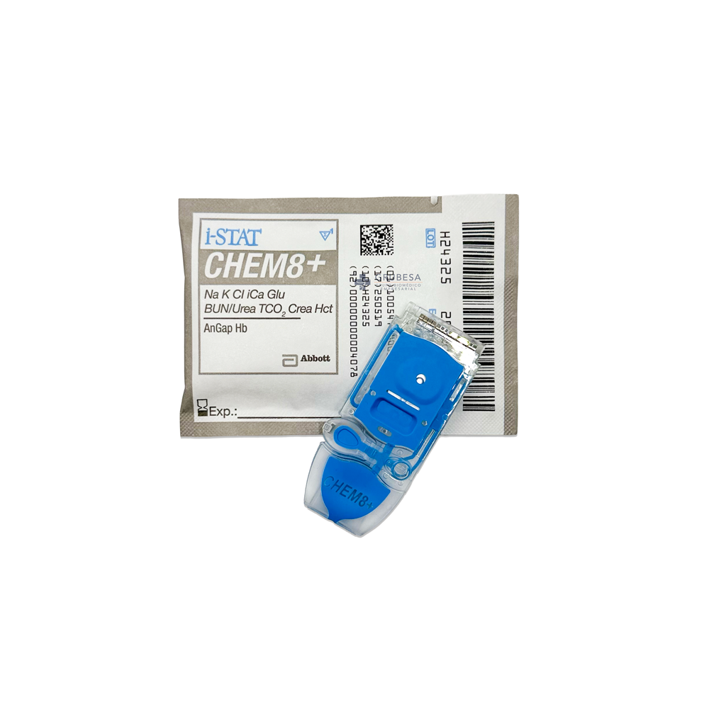 [009P31025] Cartucho i-STAT CHEM8+ (Química 8) Creantinina, Glu, iCa
